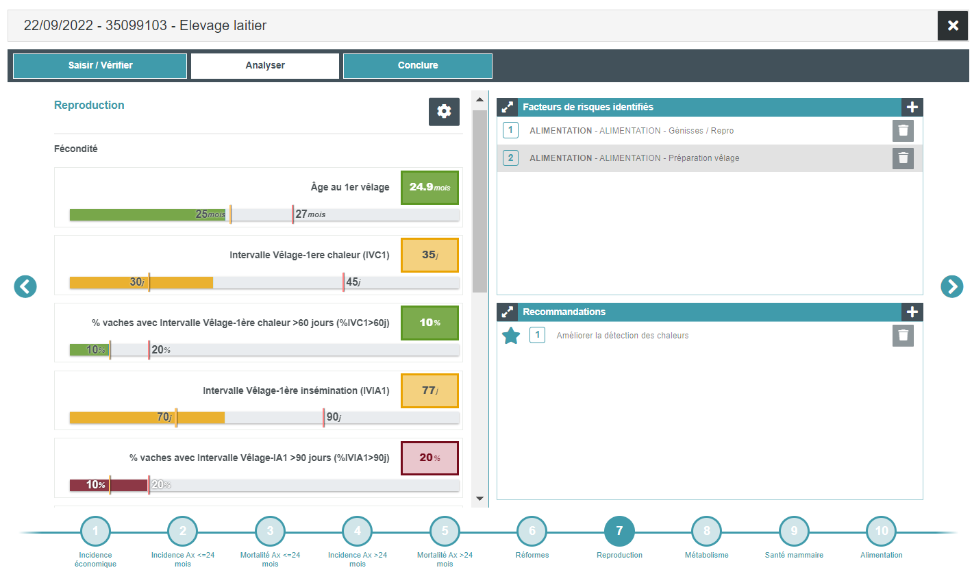 Module BSE et protocoles de soins - Venotis